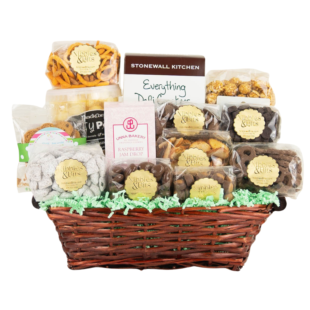 All the Goodies Gift Basket – Nibbles & Bits