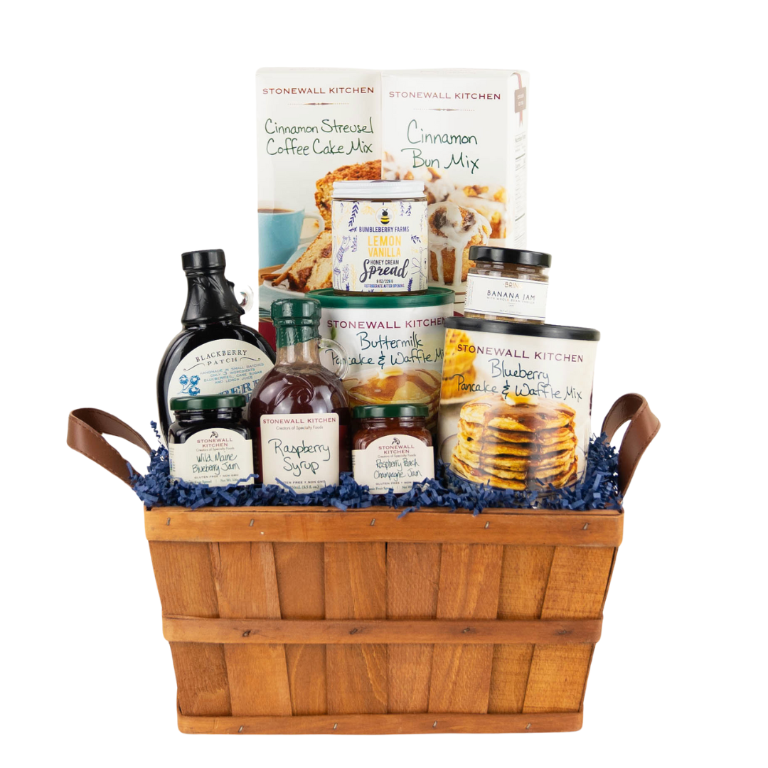 But First Brunch Gift Basket – Nibbles & Bits