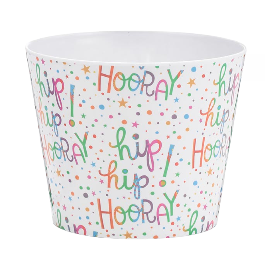 Hip Hip Hooray Gift Bucket & Wrap – Nibbles & Bits