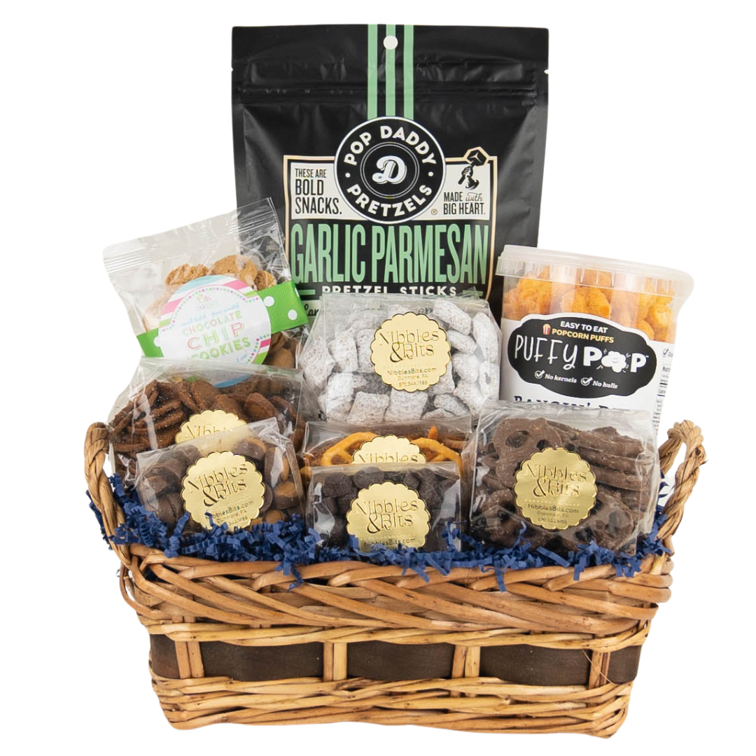 Nibbler Gift Basket – Nibbles & Bits