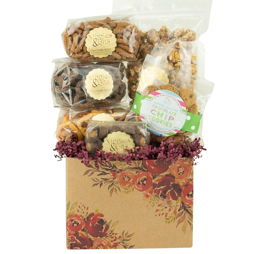 Sunday Snacks Gift Basket – Nibbles & Bits