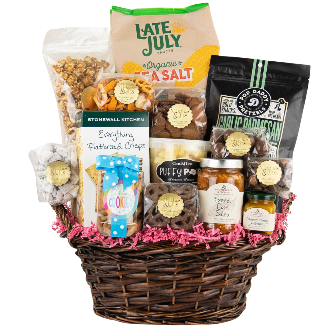 Sweet & Savory Gift Basket – Nibbles & Bits
